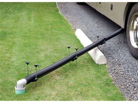 Image result for RV Waste Line Connection to Ground