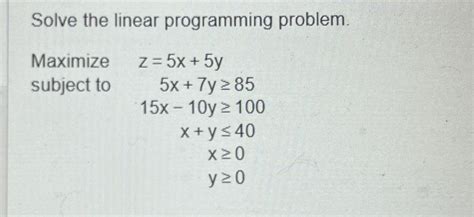 Image result for How to Maximize Linear Programming Problem Using a Graph