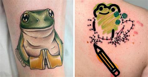 50 Adorable, Creative And Just Awesome Frog Tattoos To Send To Your ...