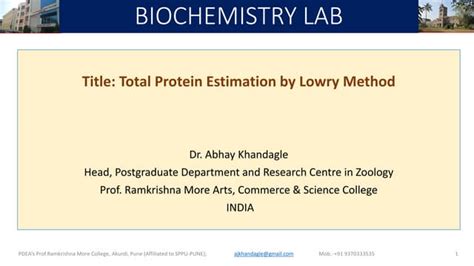 Image result for Protein Estimation by Lowry Method