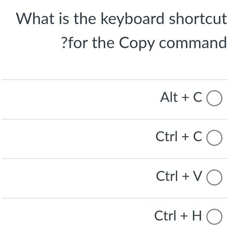 Image result for Computer Copy Shortcut Key