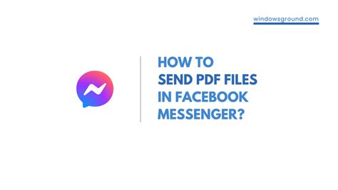 Image result for How to Send File On Messenger Using PhoneNo File