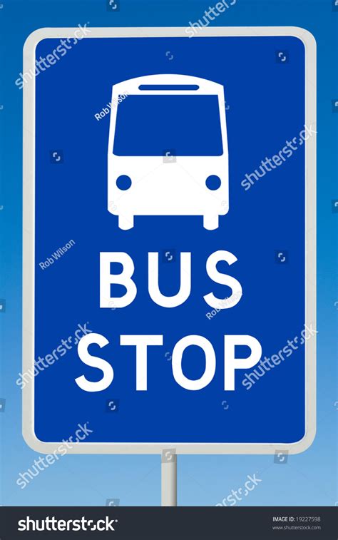 Image result for Bus Stop Sign