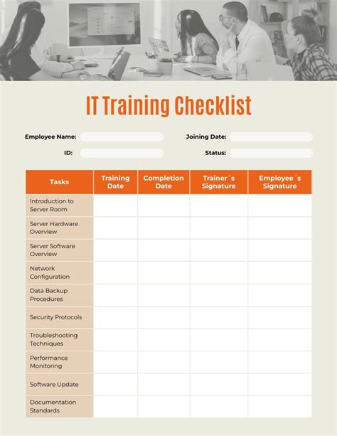 Image result for Training Manager Job Task Checklist