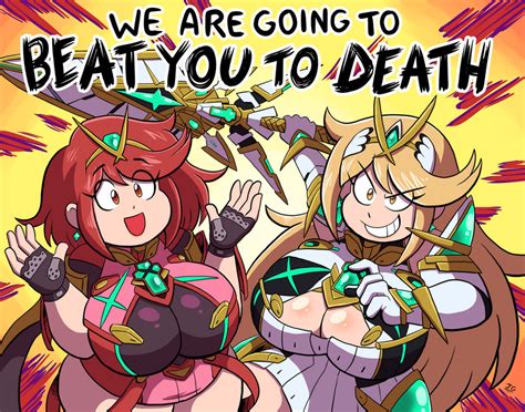 Image result for Pyra X Mythra deviantART
