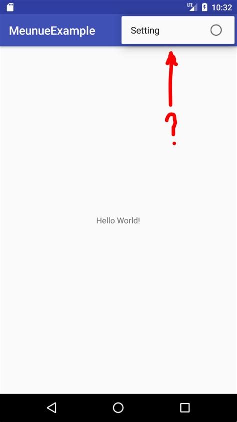 Image result for Overflow Menu Android Studio