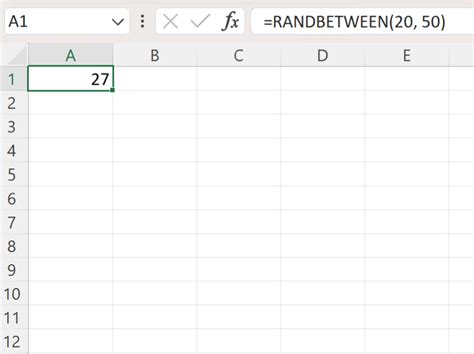 Image result for Randbetween Function