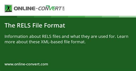 Image result for Open Rels File