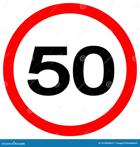 Image result for Speed Limit 50 Sign Timon