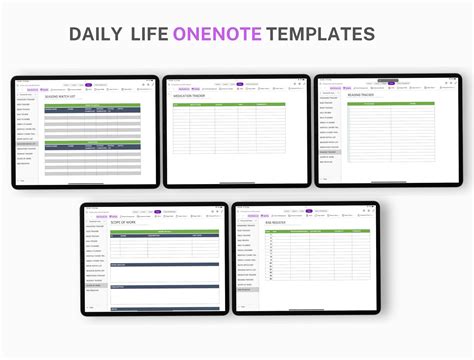 Image result for OneNote Digital Planner Template