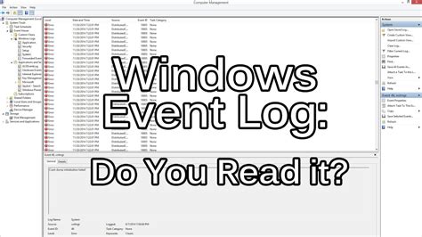 Image result for Windows System Event Log Open