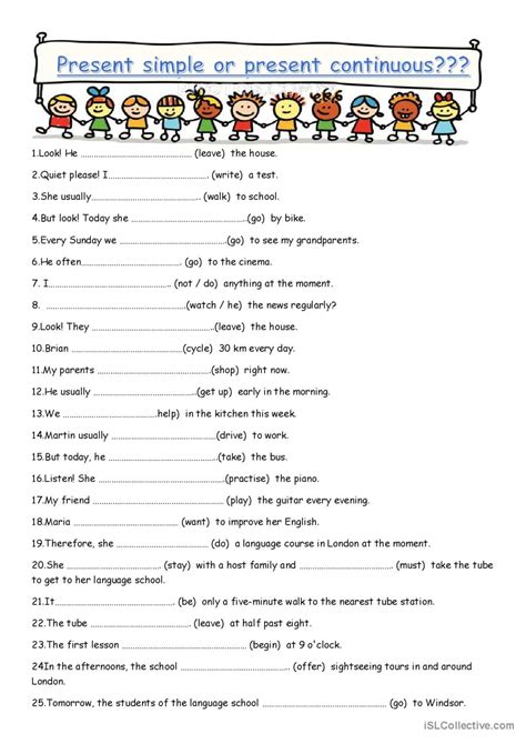 Image result for Ex Present Simple Continuous