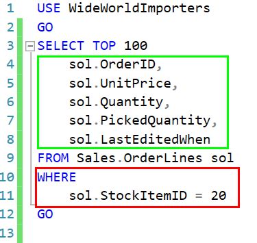 Image result for SQL Code to Search for Key Word
