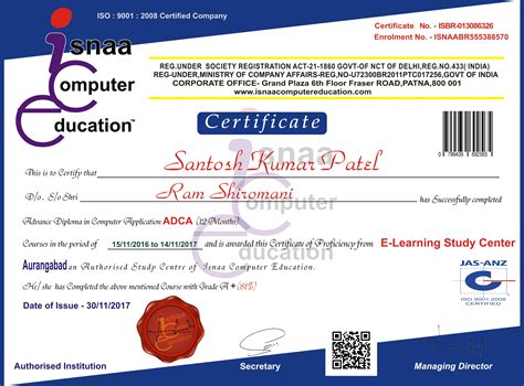 Image result for Basic Computer Course Certificate