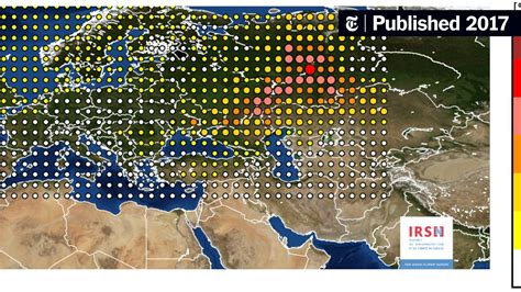 Image result for Chernobyl Radiation Map