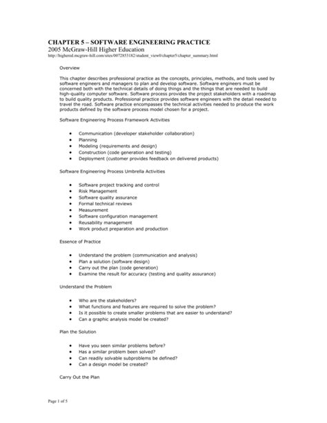 Image result for Software Engineering Chapter 5