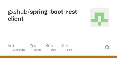 GitHub - gxshub/spring-boot-rest-client
