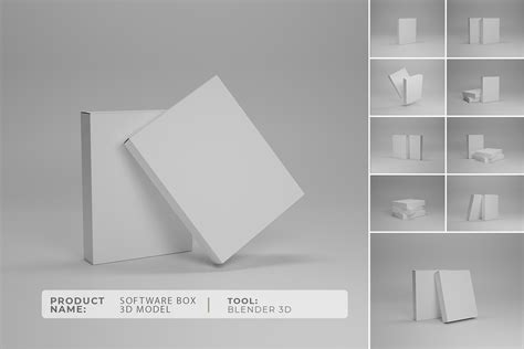 Software Box Packaging Model & Mockup :: Behance