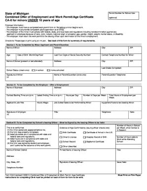 Image result for Work Permit Ohio