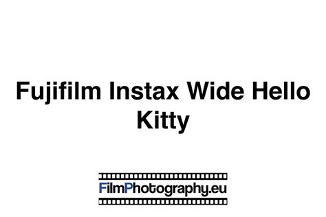 Image result for Hello Kitty Instax User Guide