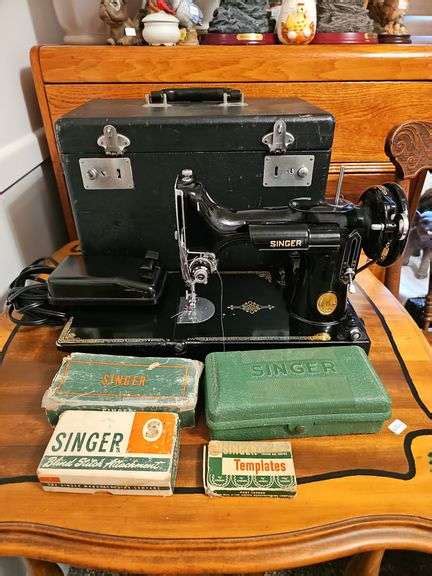 Image result for Singer Featherweight Sewing Machine