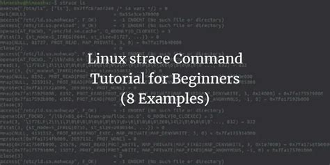 Image result for Strace Linux