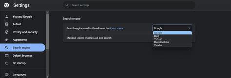 Image result for Search Engine Settings