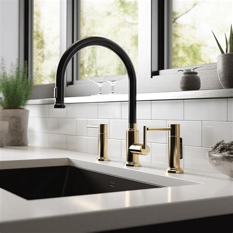 Image result for Bridge Style Faucet Kitchen Faucets