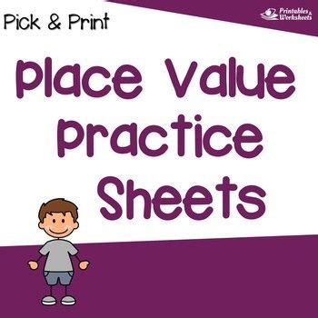 Image result for Place Value Matching Worksheet
