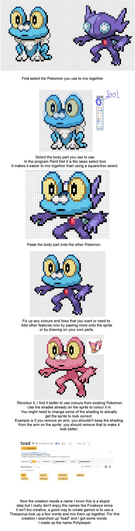 Image result for Pokemon Sprite Tutorial