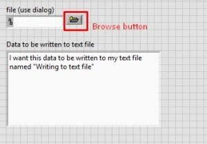 Image result for How to Create Text File in LabVIEW