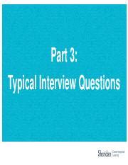 Image result for 3 Part Interview Questions