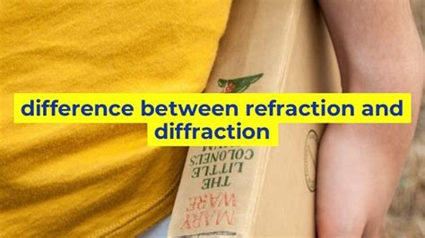 Image result for Diffraction vs Refraction
