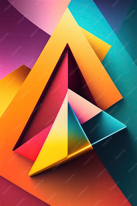 Image result for Triangular 3D Shapes