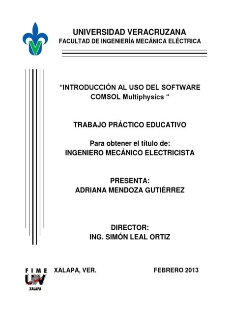 Image result for COMSOL Tutorial PDF