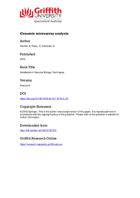 Image result for Genomic Microarray