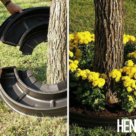 Image result for How Get Circle around Tree for Landscaping