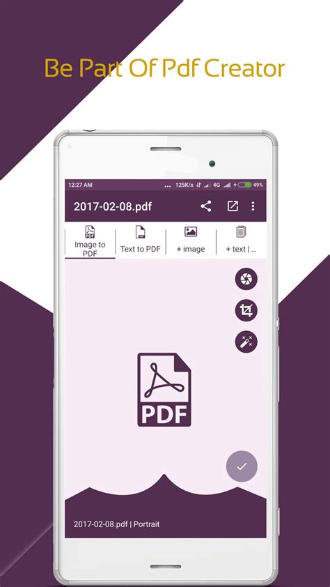 Image result for How to Create PDF in Mobile Android