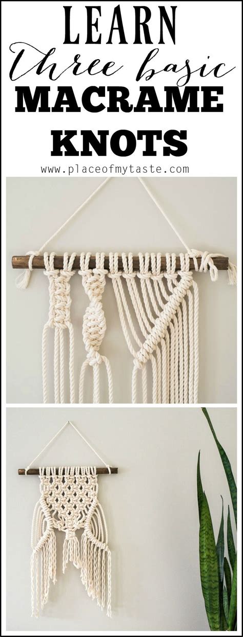 Image result for Macrame Tutorial DIY