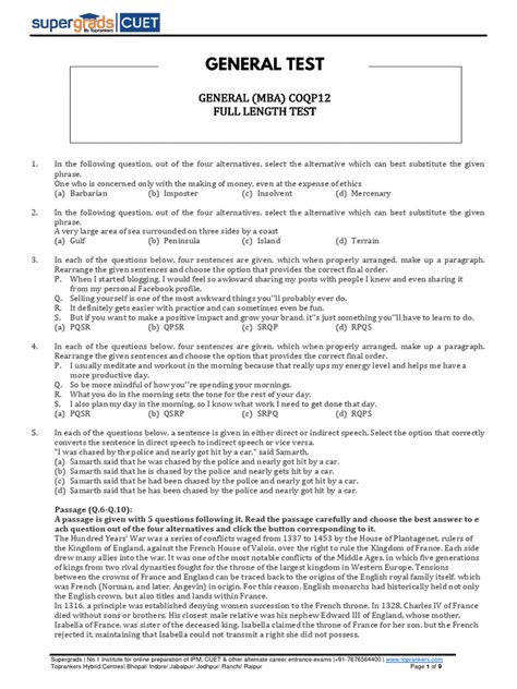 Image result for Mock Test Example