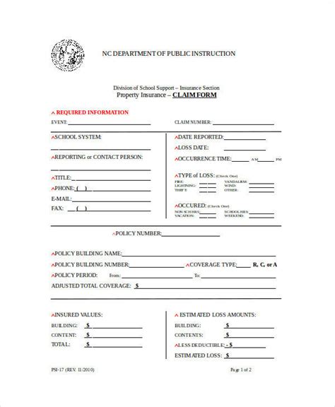 Image result for Intact Insurance Property Claim Form