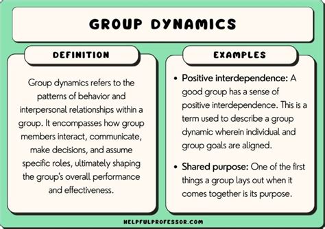 Image result for Group dynamics Examples