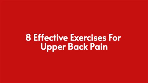 Image result for Upper Back Spasm Exercises