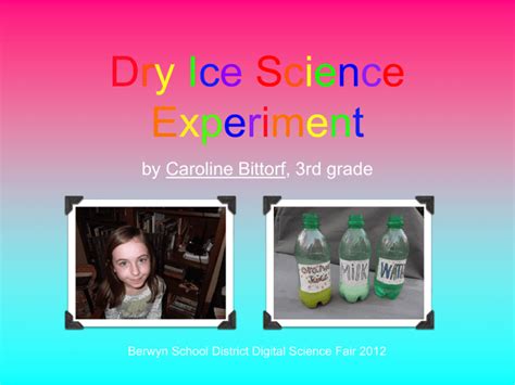 Image result for Dry-Ice Science Project