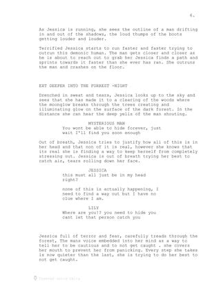 Image result for Examples of a First Person Script