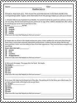 Image result for Comprehension Test Practice