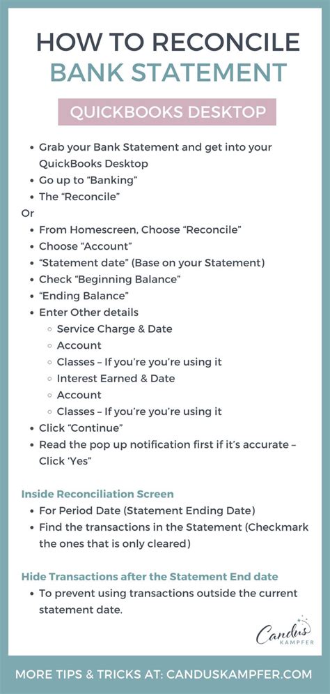 Image result for QuickBooks Reconcile Tutorial