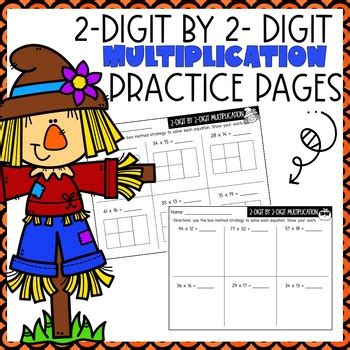 Image result for 2-Digit Multiplication Box Method