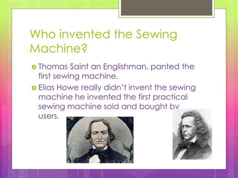 Image result for First Sewing Machine Invented