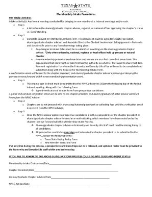 Image result for Membership Intake Process